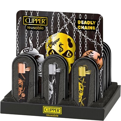 METALNI CLIPPER VŽIGALNIK DEADLY CHAINS - Snail Shop